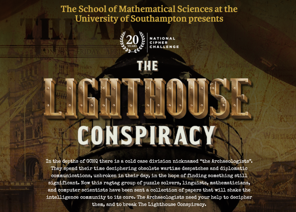 National Cipher Challenge 2021